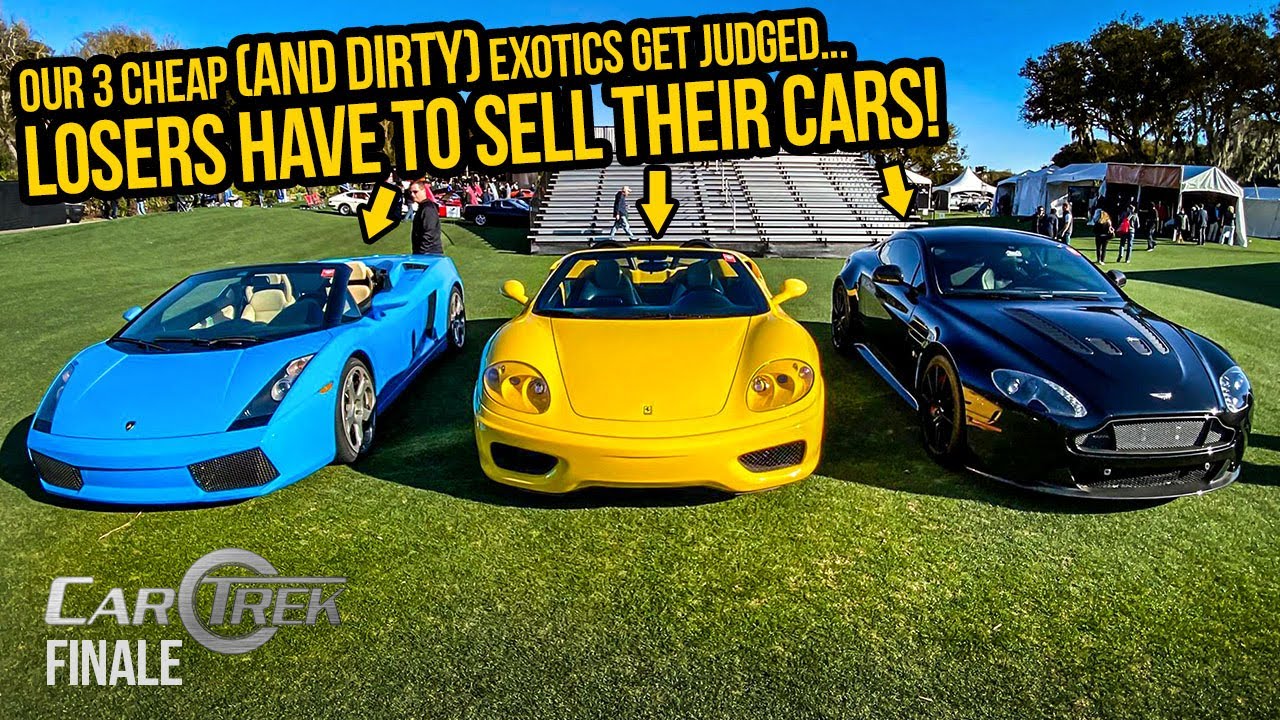 Our Cheap Exotic Cars Got Judged at a Car Show