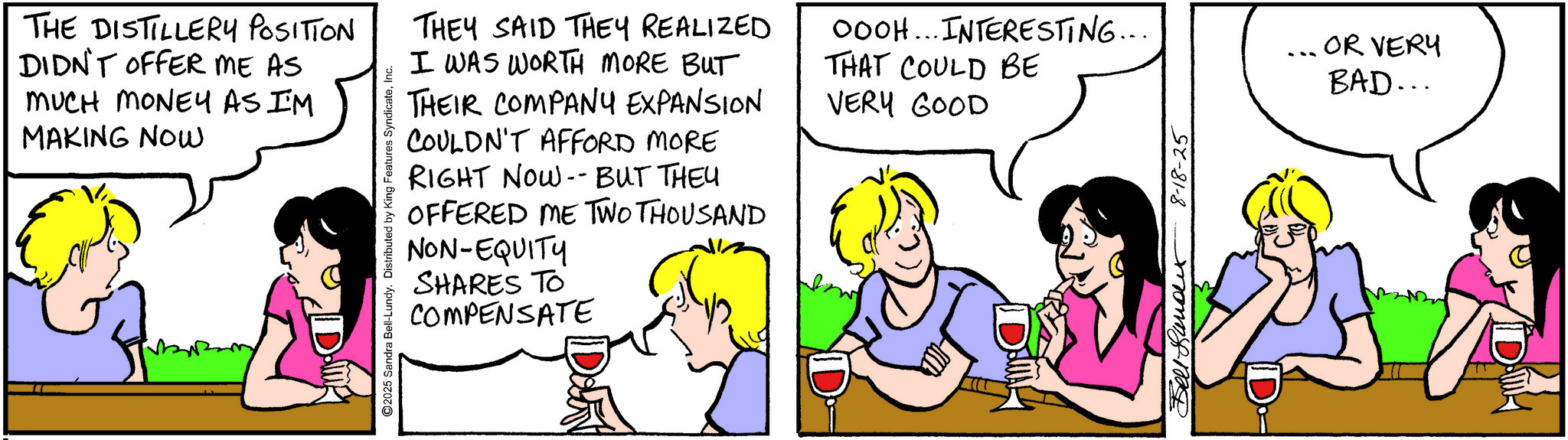 Between Friends by Sandra Bell-Lundy