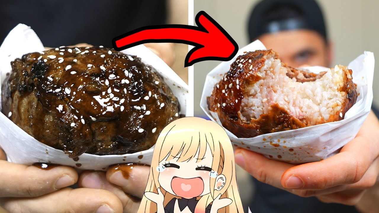 Juicy MEAT WRAPPED Onigiri From My Dress Up Darling