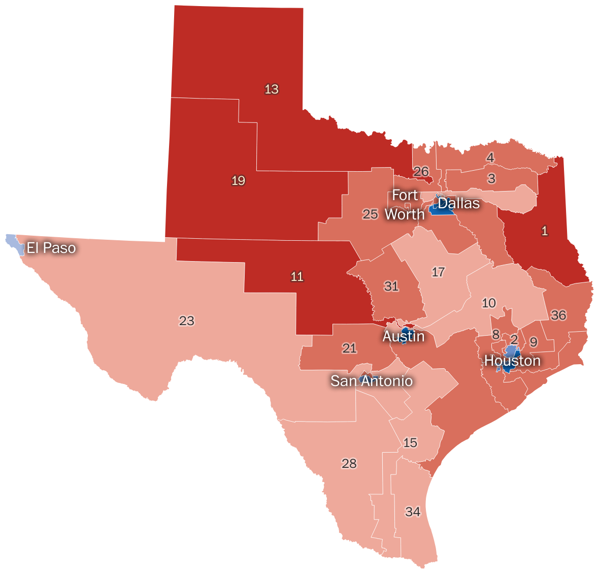 Mapping where the redistricting fight stands and where it’s headed