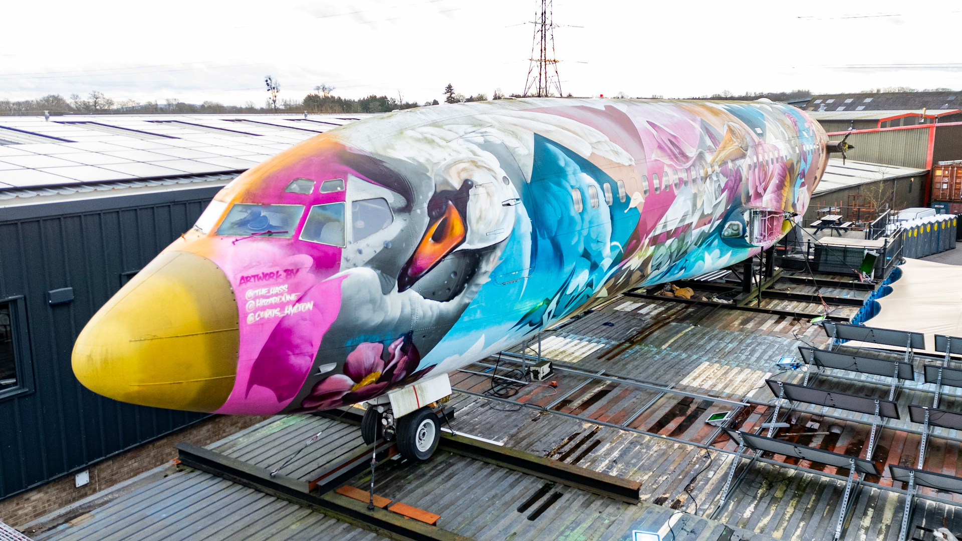 Man who built Airbnb from Escobar's plane hits out at 'haters' complaining