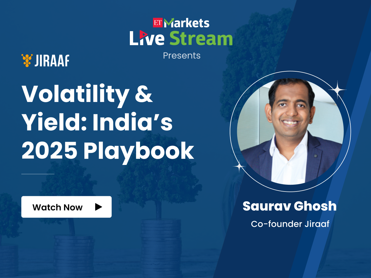 Lock in High Yields Now: Jiraaf’s Saurav Ghosh on Why Corporate Bonds Are a Standout Bet