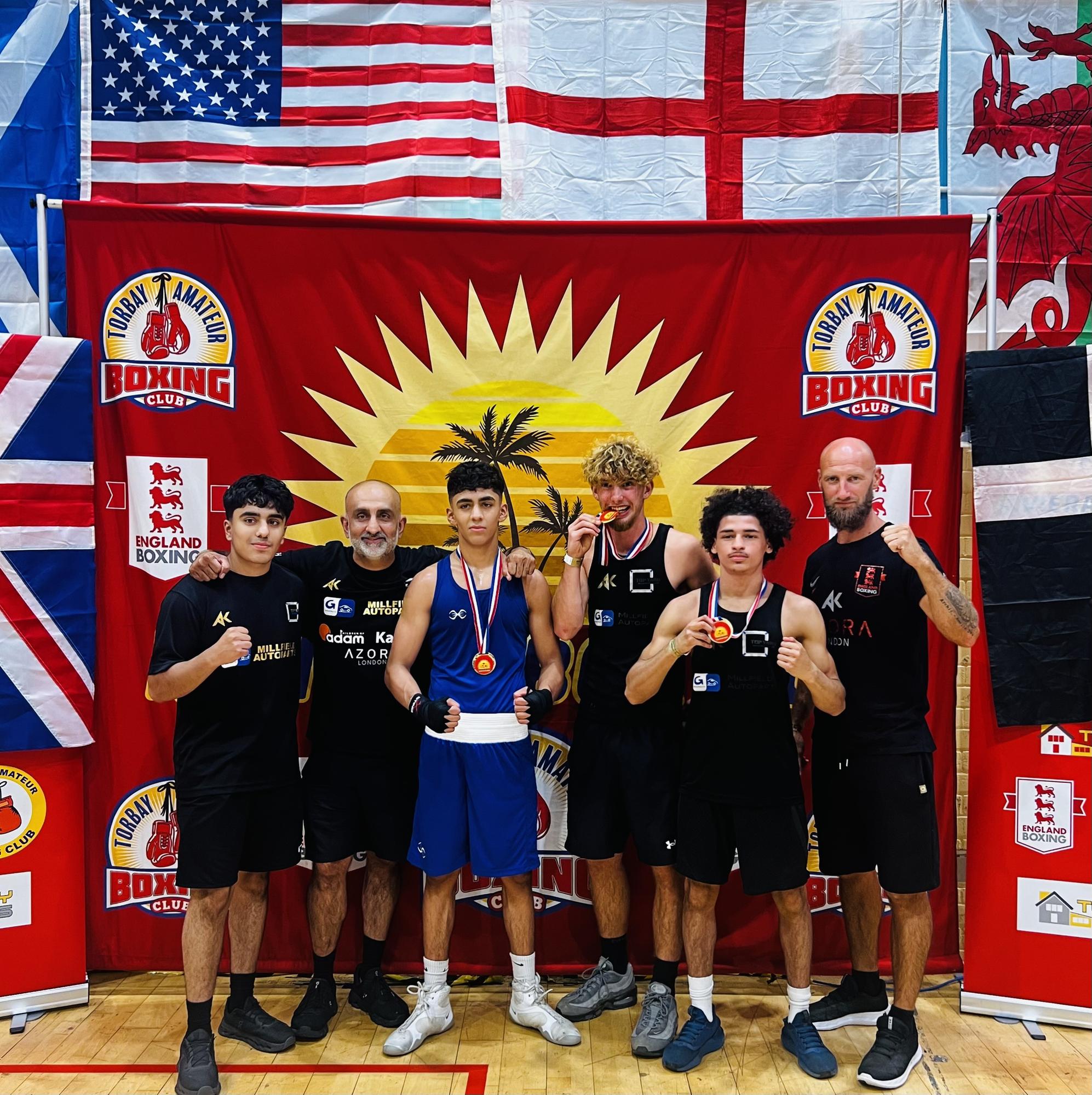 Top Yard Boxing Club teenagers deliver a golden hat-trick on the ...