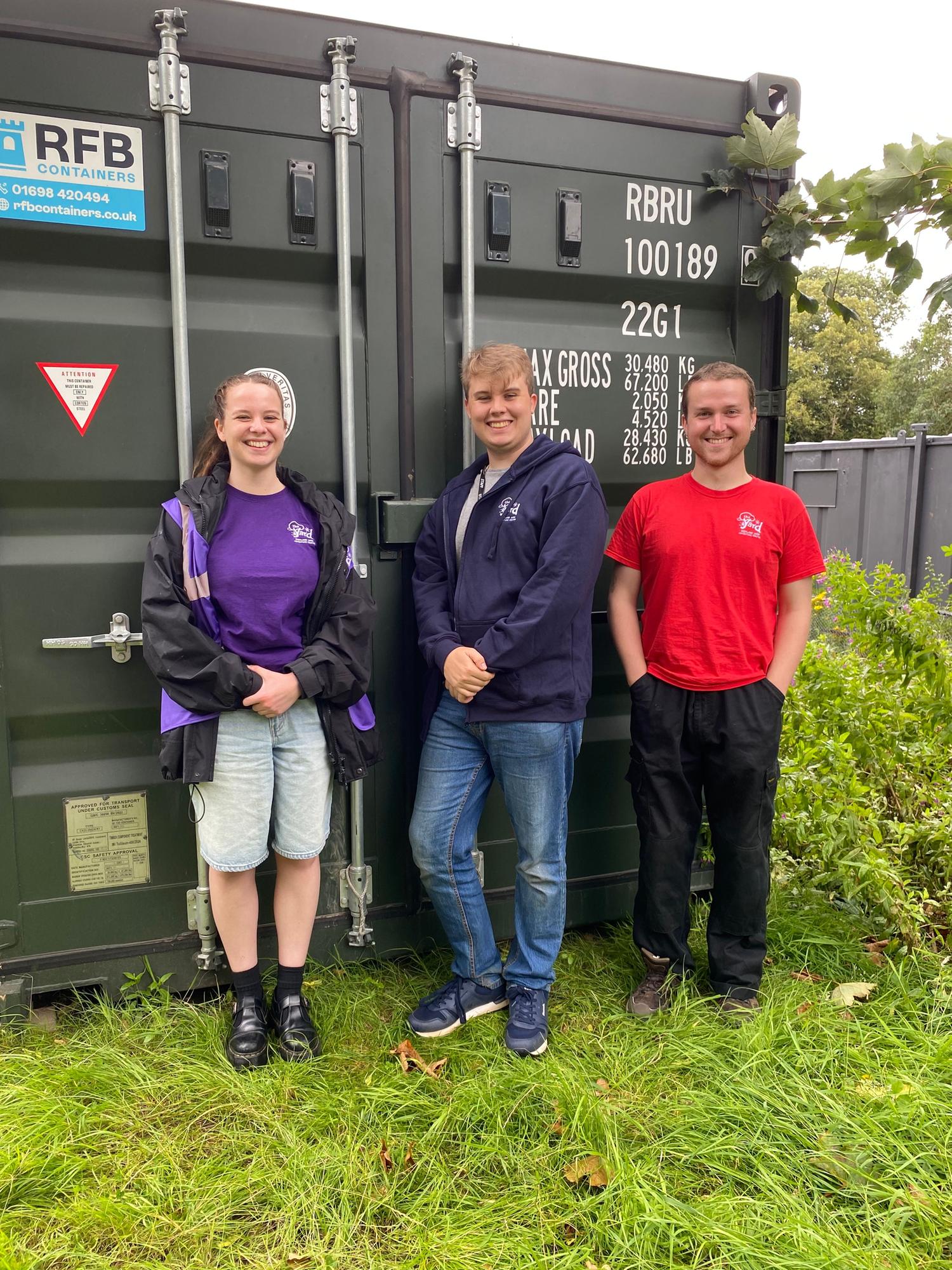 RFB Containers announces charity partnership with The Yard Scotland