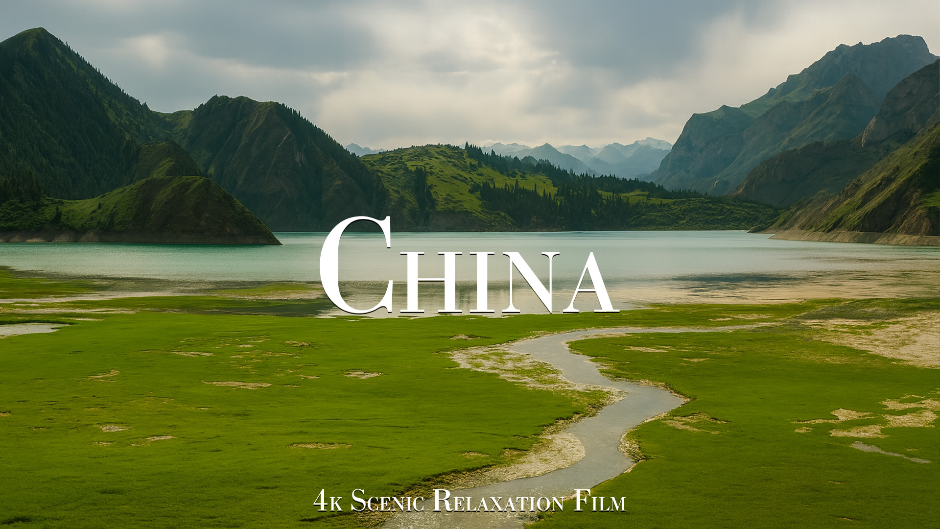 Letecké pohledy na Sin-ťiang, Čching-chaj a Jün-nan v Číně ve 4K kvalitě