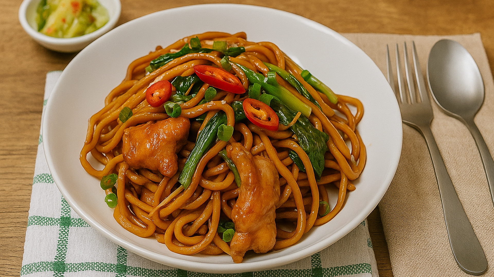 Chicken Chow Mein – Stir Fried Noodles with Chicken and Vegetables