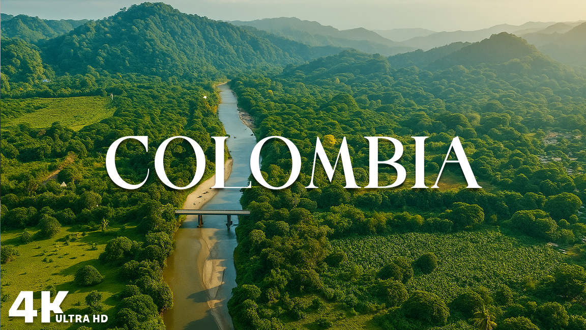 Exploring Colombia – Scenic Drone Film in 4K