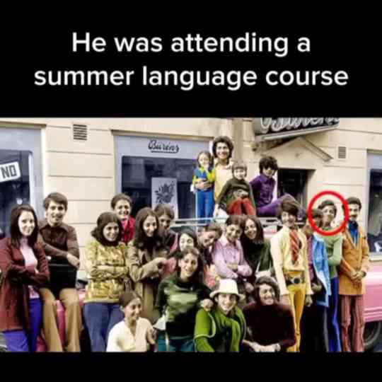 Osama Bin Laden In College