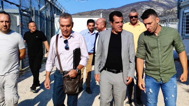 Πλεύρης: Επιθεώρησε τις εγκαταστάσεις της Αμυγδαλέζας οπου θα ...