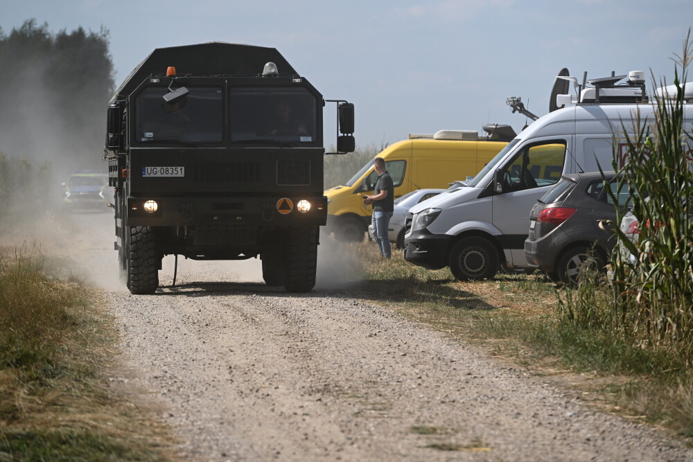 Źródło MON: pod Osinami spadł dron wojskowy bez głowicy ...