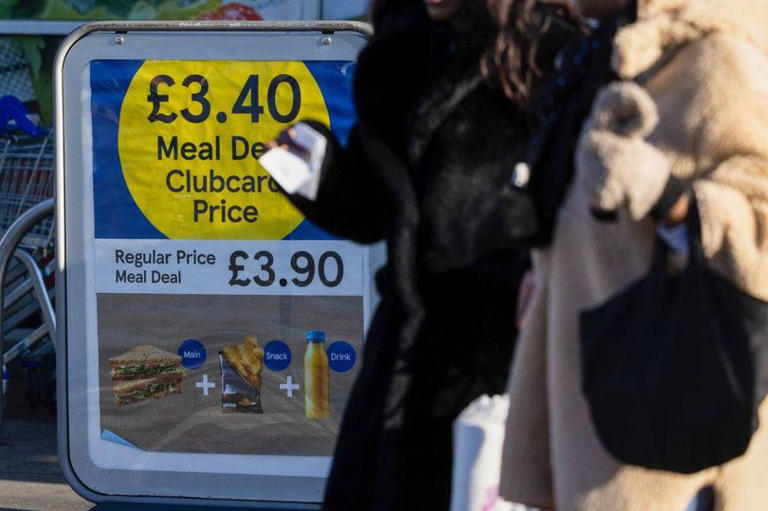 Tesco to increase price of meal deals again from this week