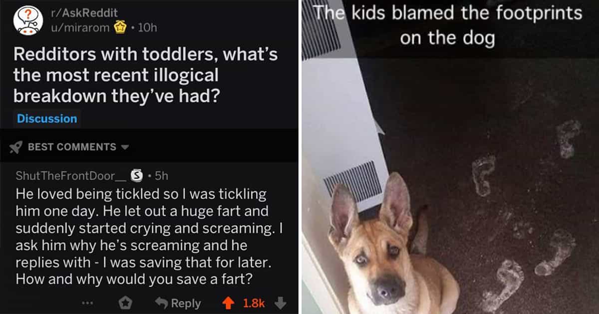 Hilarious Things Kids Were Caught Doing