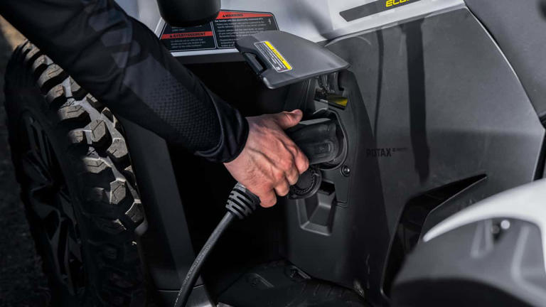 Can-Am Introduces an EV ATV With a Ton of Towing Capacity, and ...