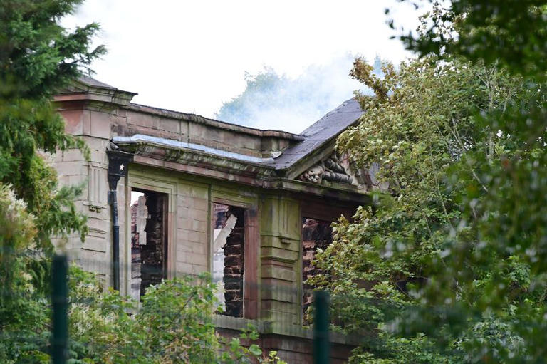 Liverpool City Council issues statement after huge fire at Woolton Hall