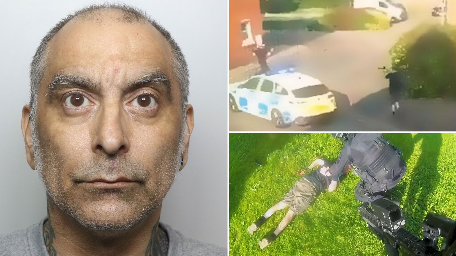 Police officer describes moment he was shot with crossbow - as attacker ...
