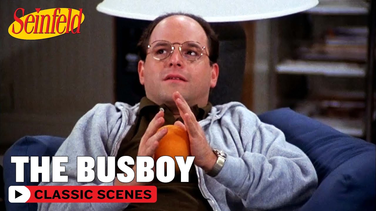 George Thinks He's Being Stalked | The Busboy | Seinfeld