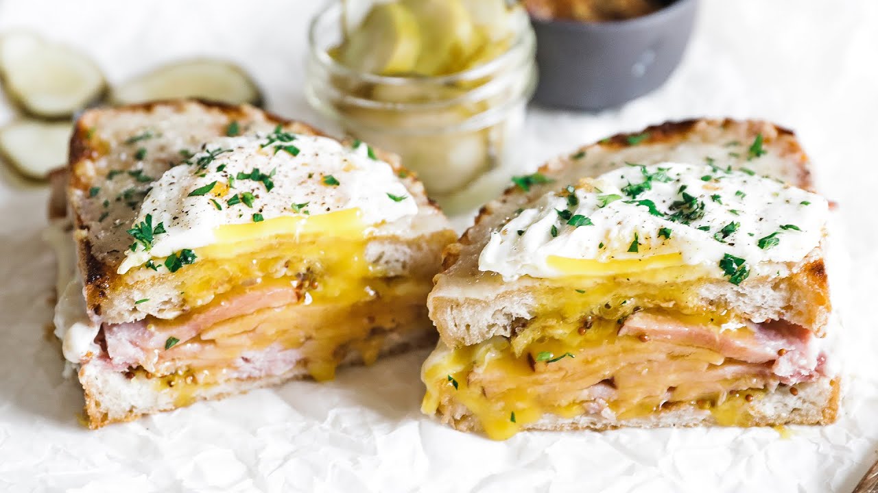Buttery, Cheesy, and Topped with an Egg – This Croque Madame Is Next Level