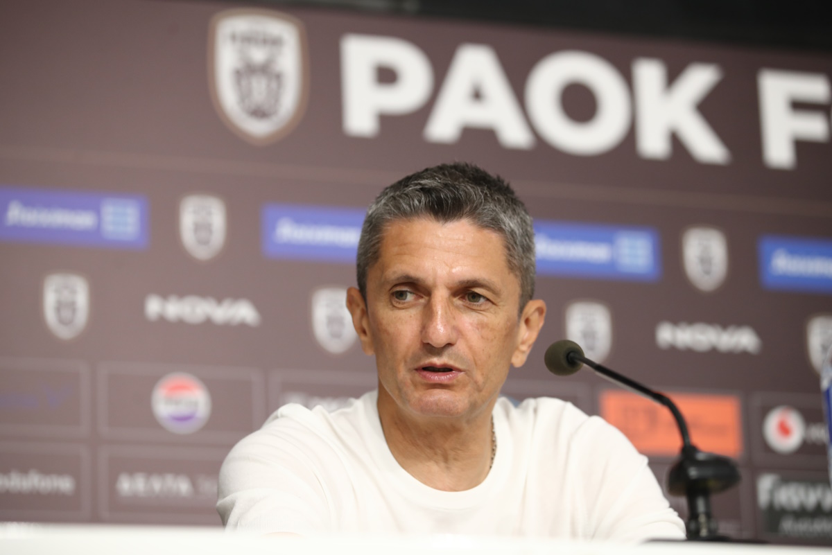 Λουτσέσκου: «Ακόμα και στην κουζίνα να βρεθώ, στον ΠΑΟΚ υπάρχει άγχος ...