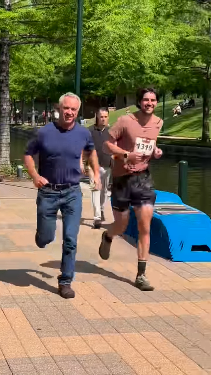RFK Jr. comes clean on his unusual workout attire — but his explanation ...