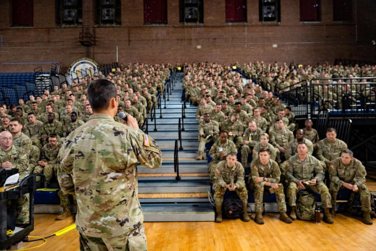 Photos: West Virginia National Guard members arrive in Washington, DC