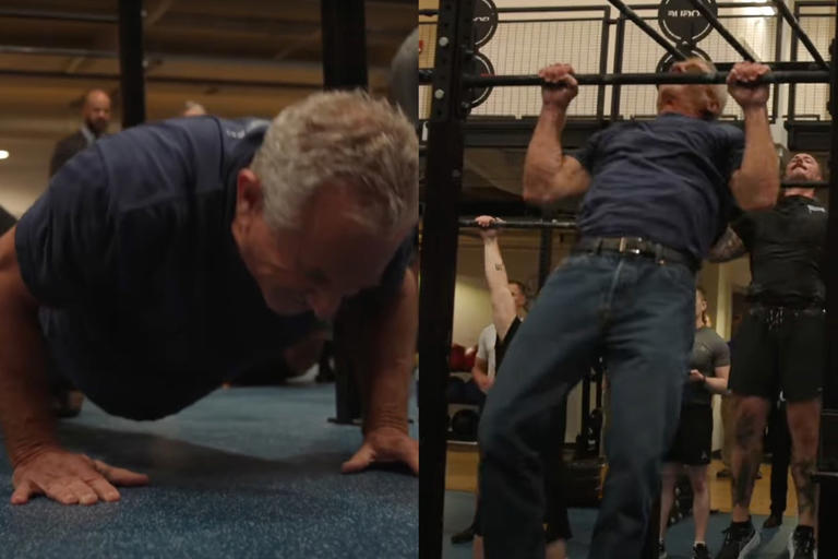 RFK Jr. finally reveals why he wears jeans to the gym