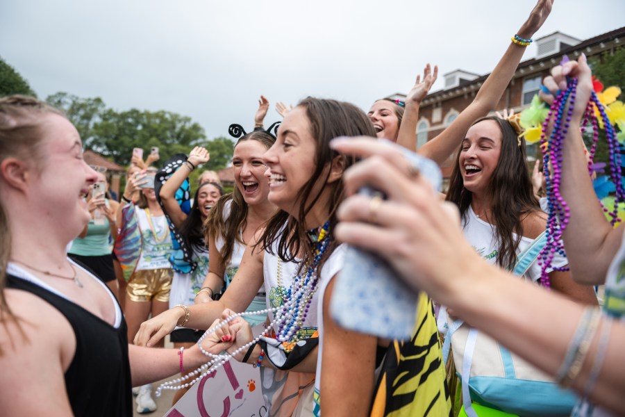 Clemson LIFE students initiated into sororities