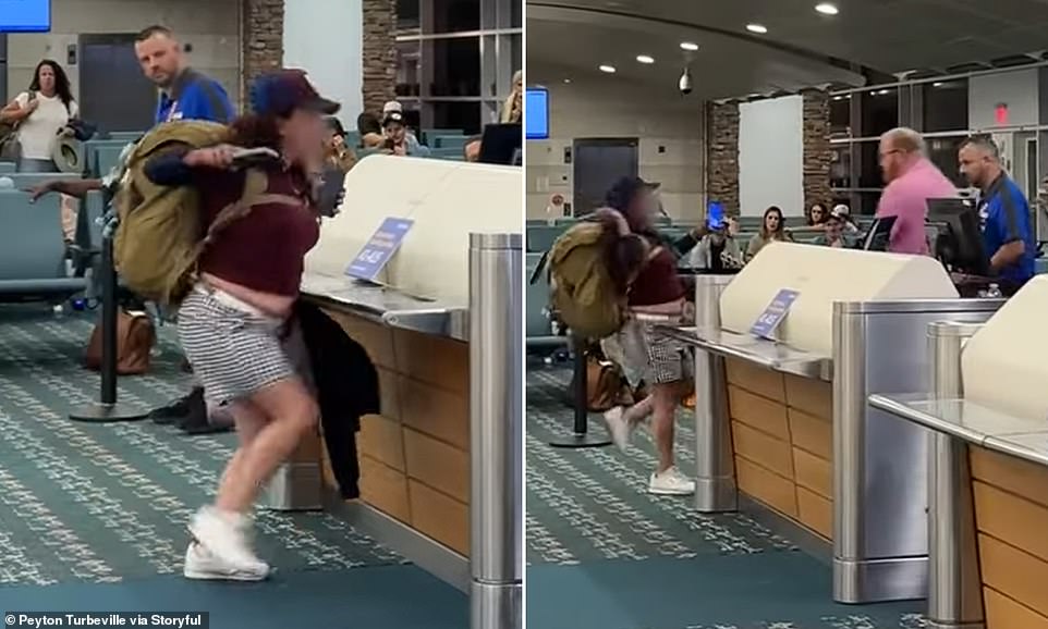 Passenger attacks Southwest gate agent during airport meltdown