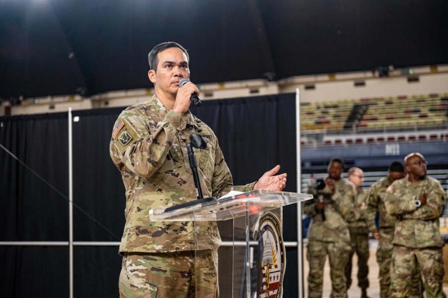 Photos: West Virginia National Guard members arrive in Washington, DC