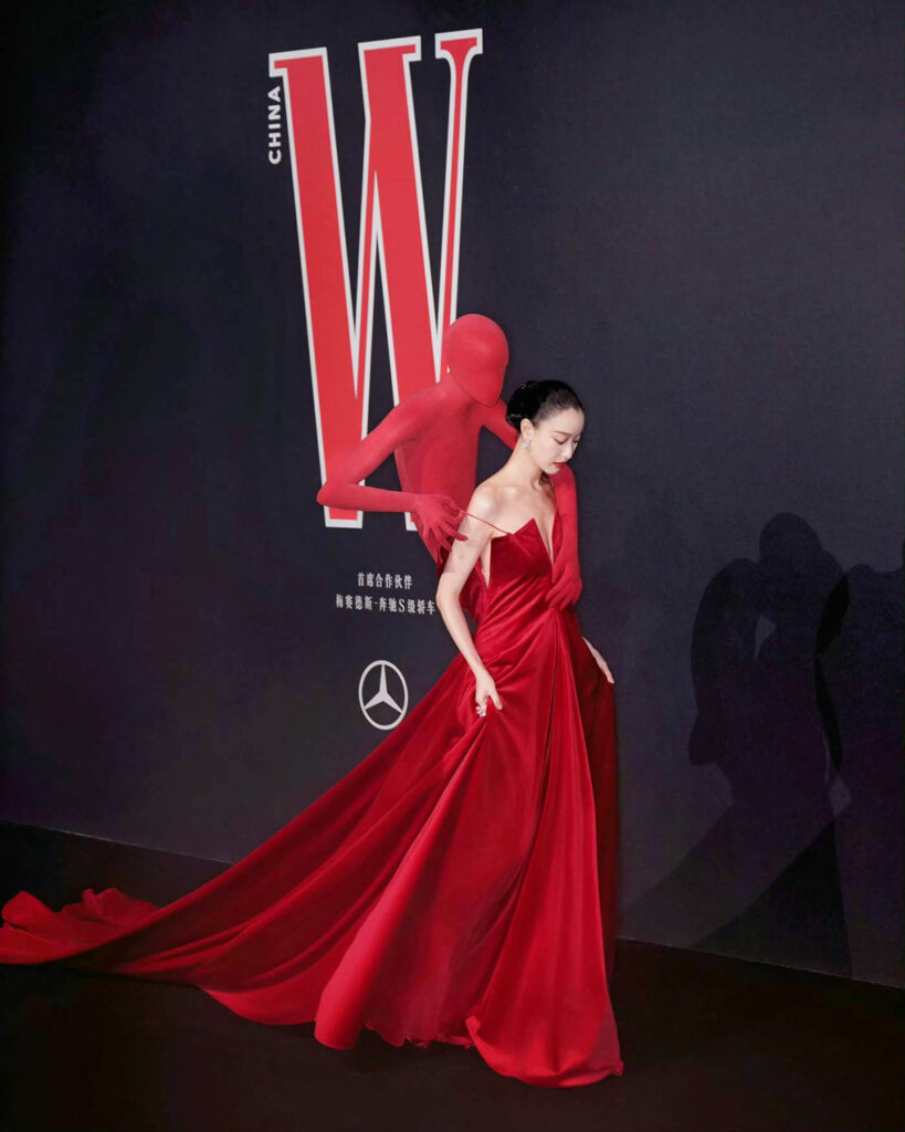 Ni Ni Wore Robert Wun Couture To The W China Annual Gala 2025