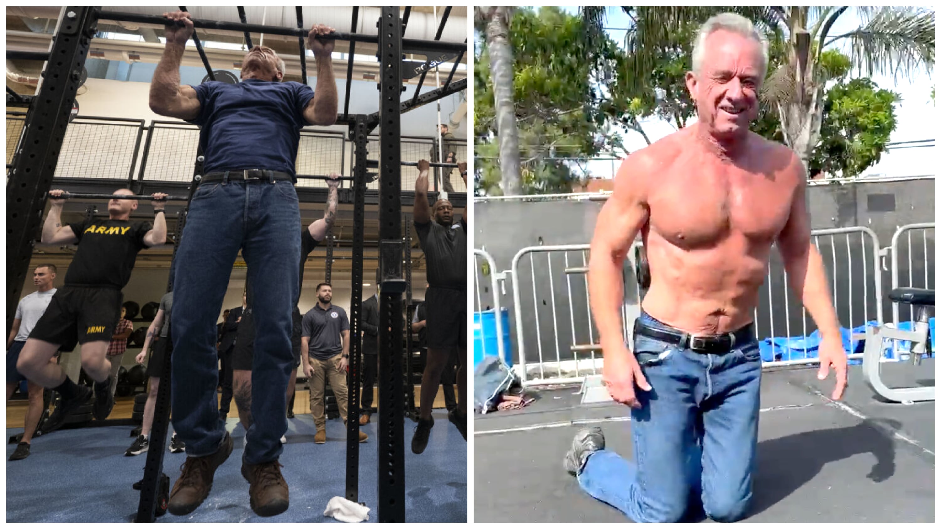 RFK Jr. Reveals Bonkers Reason He Wears Jeans to Work Out