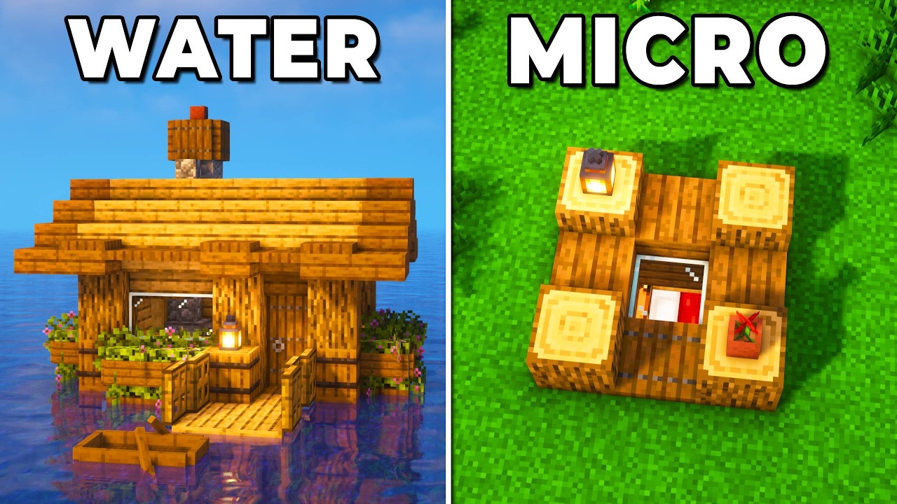 Starter Base Ideas in Minecraft