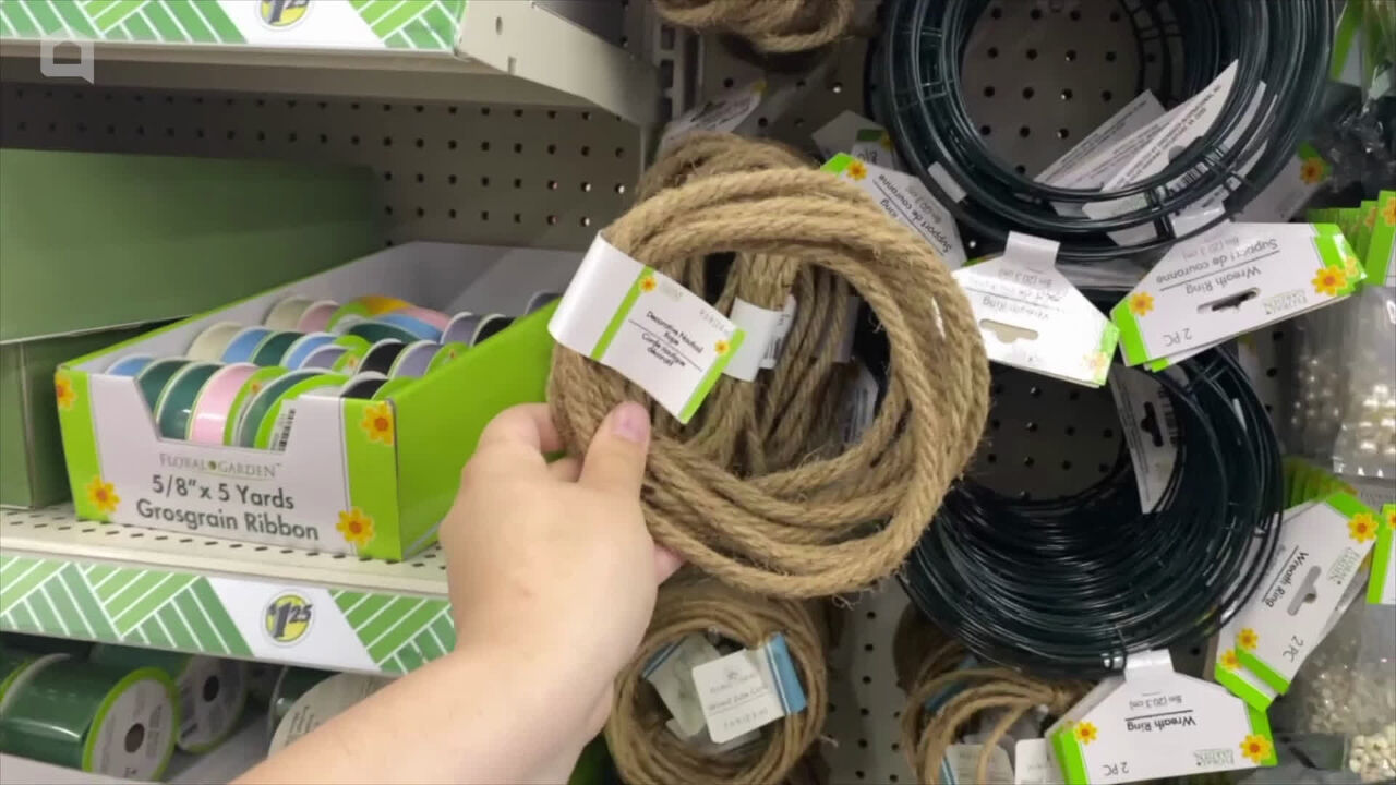 Dollar store rope ideas