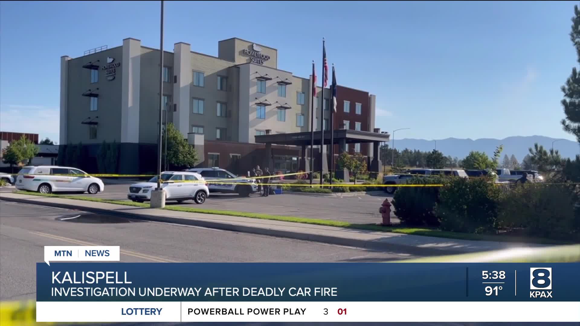 1 person dies in Kalispell motor vehicle fire