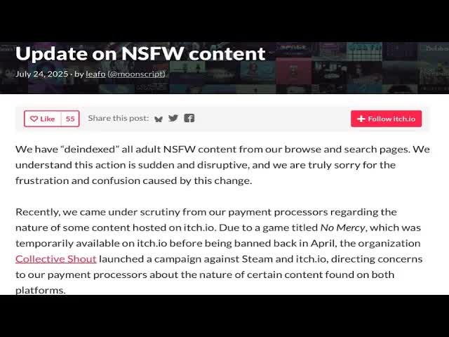 Censorship is Out of Control