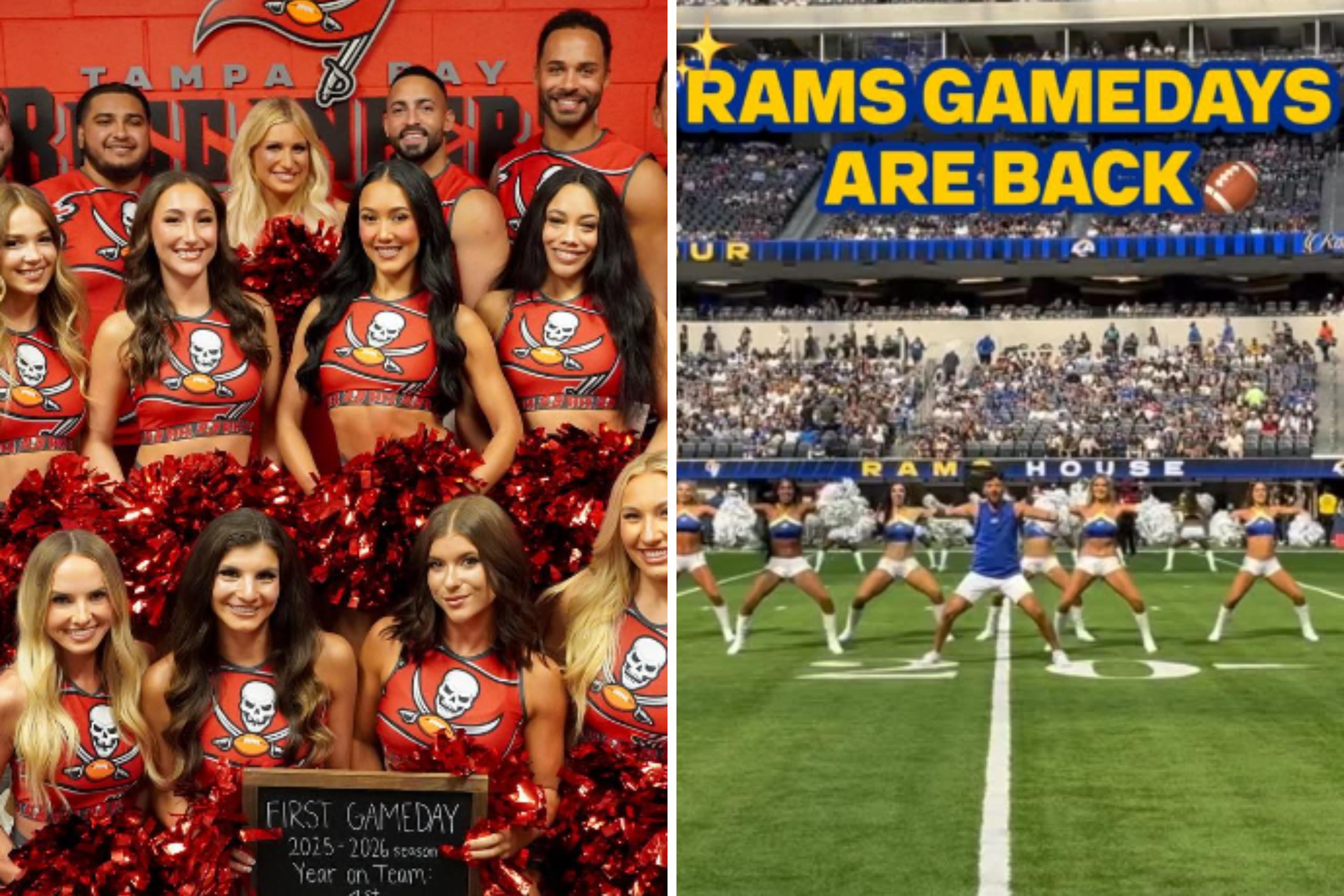 List of NFL teams with male cheerleaders as backlash spreads