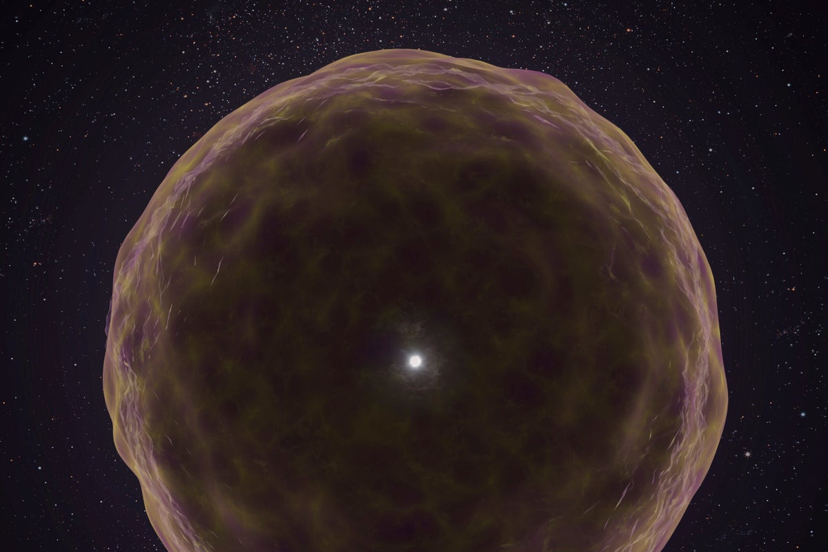 Scientists get a rare peek inside of an exploding star