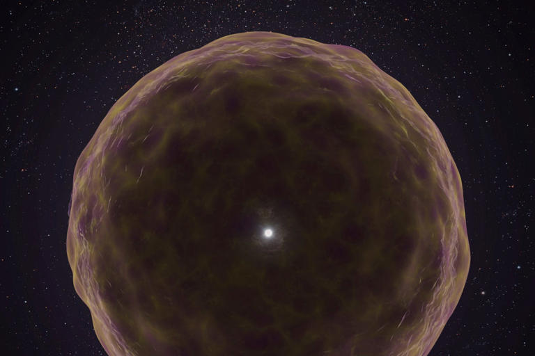 Scientists get a rare peek inside of an exploding star