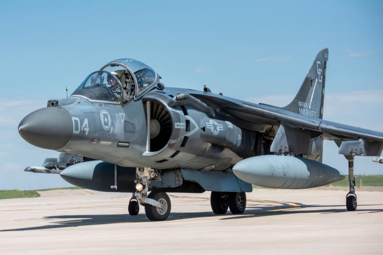 How Fast Is the AV-8B Harrier II Jump Jet Fighter?