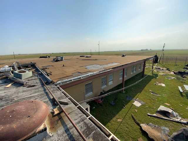 Storm causes significant damage at Parchman