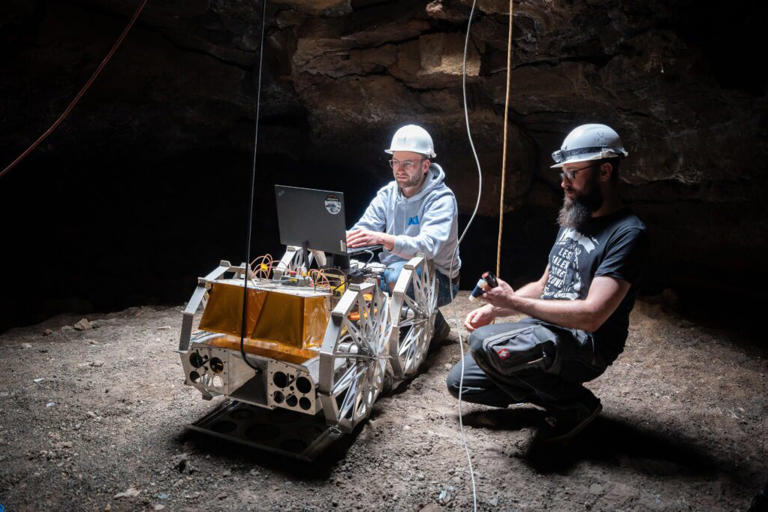 Robots will explore caves on Moon and Mars to find homes for humans
