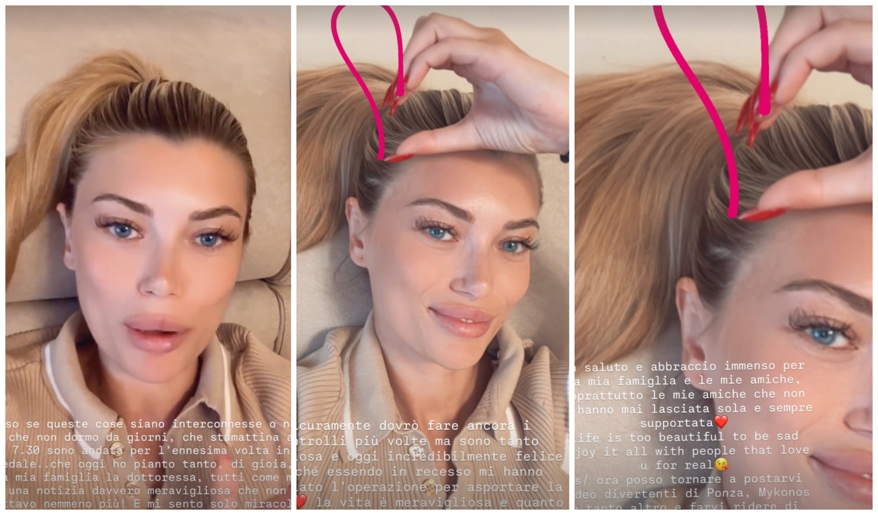 Carlotta Cocina: «Con un check-up ho scoperto una massa che continuava ...