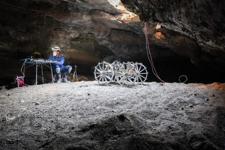 Robots will explore caves on Moon and Mars to find homes for humans