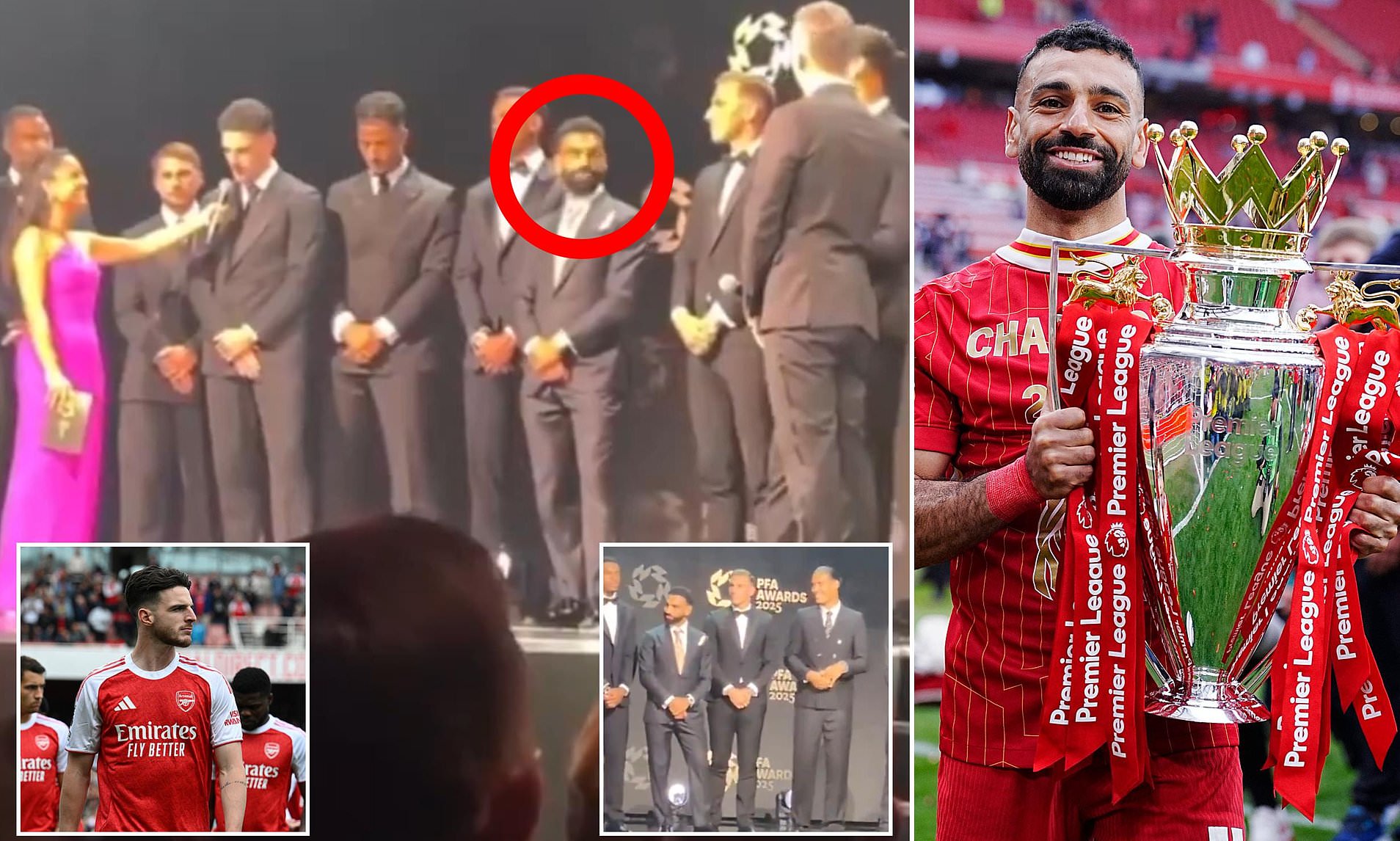 Mo Salah's cheeky reaction to Declan Rice goes viral as fans spot ...