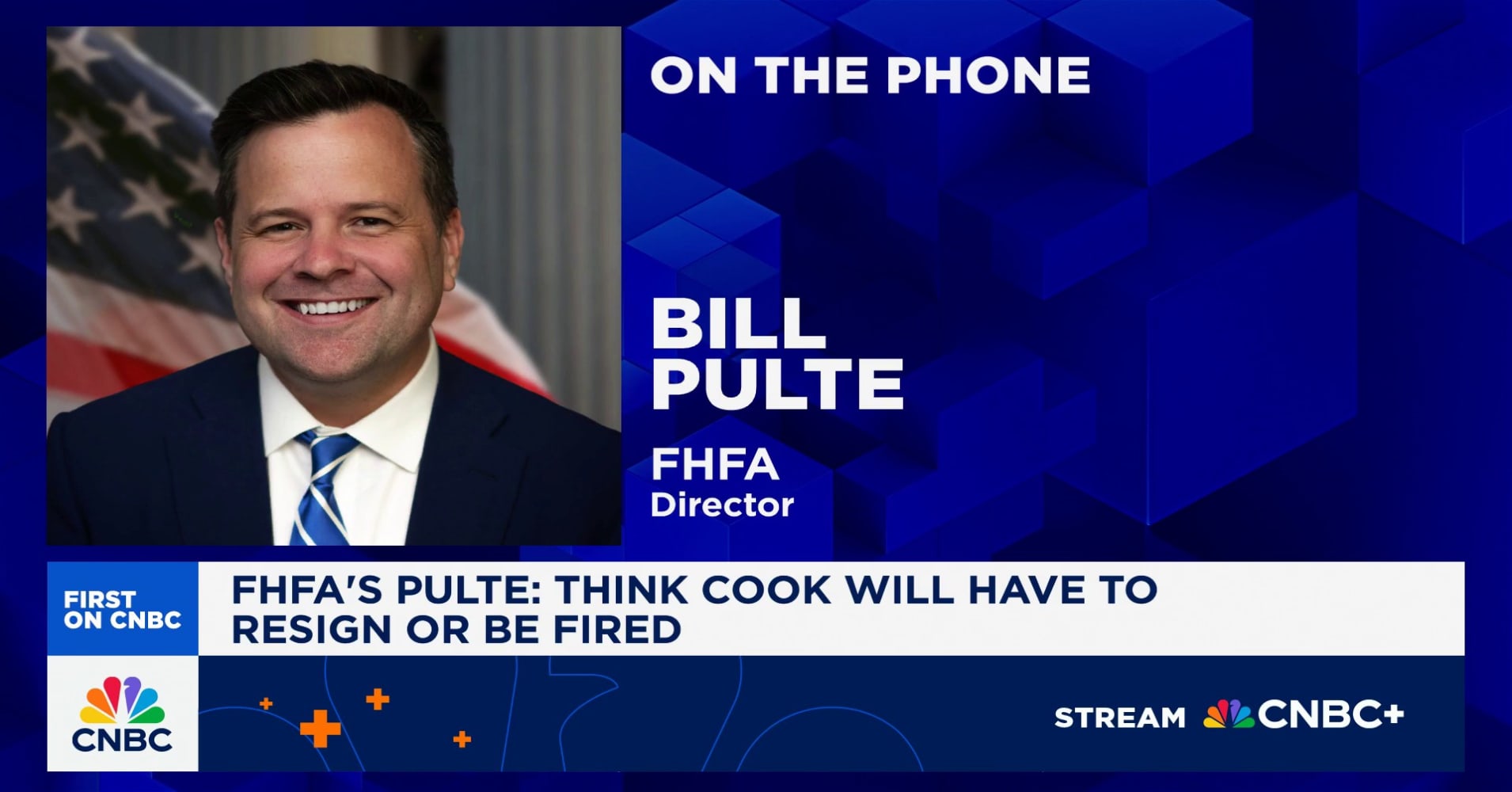 Trump housing regulator Pulte says Fed’s Cook should resign or be fired ...