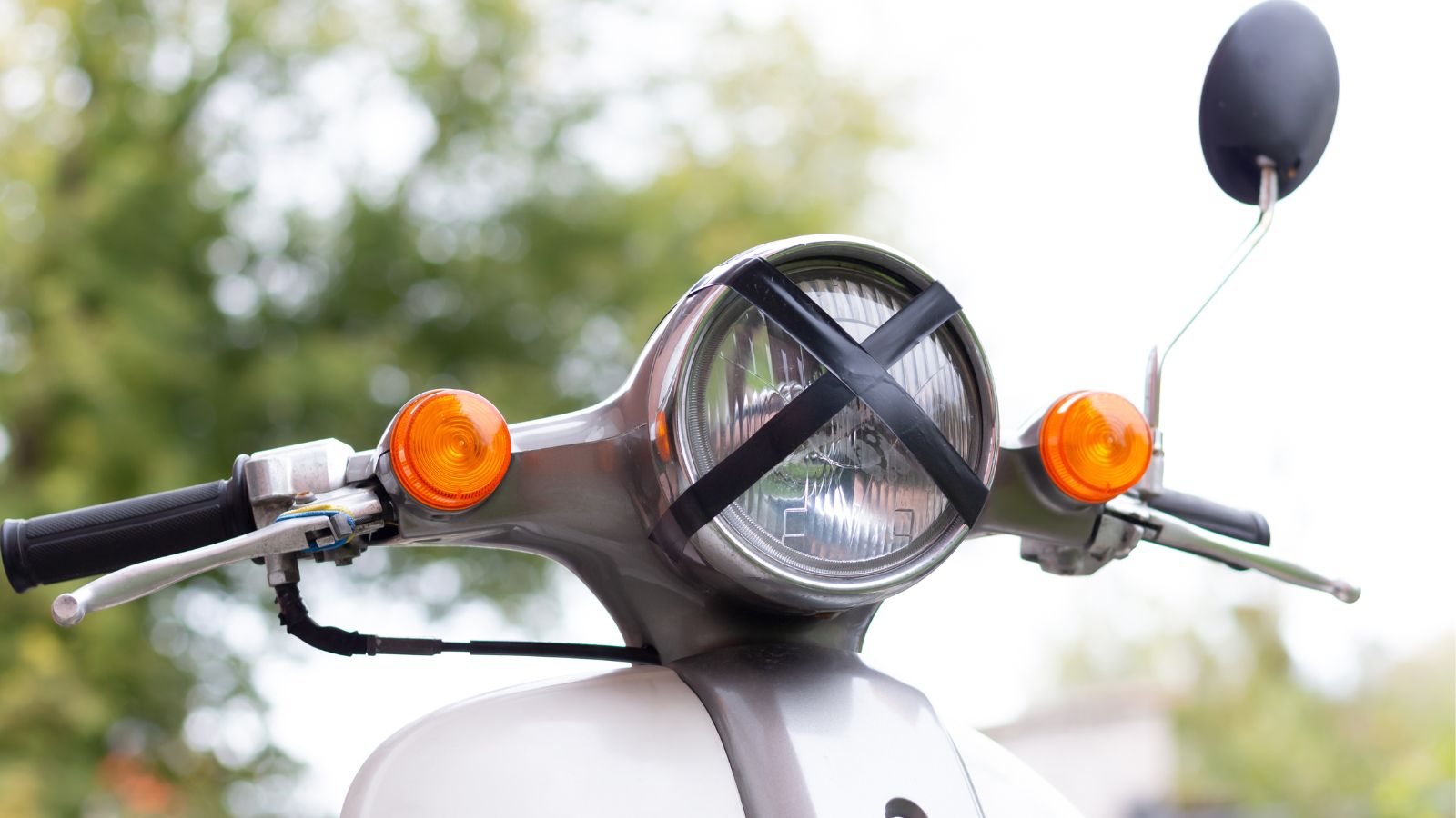 Why Do Bikers Put an X Over Their Motorcycle Headlights?
