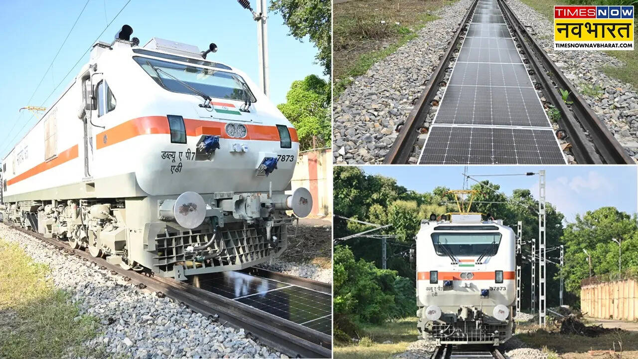 Removable Solar Panels on Railway Tracks: इंडियन रेलवे ने रचा इतिहास ...
