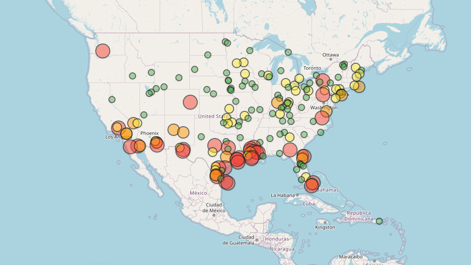 Interactive ‘ICE Detention Map' shows 71% of detainees have no criminal ...
