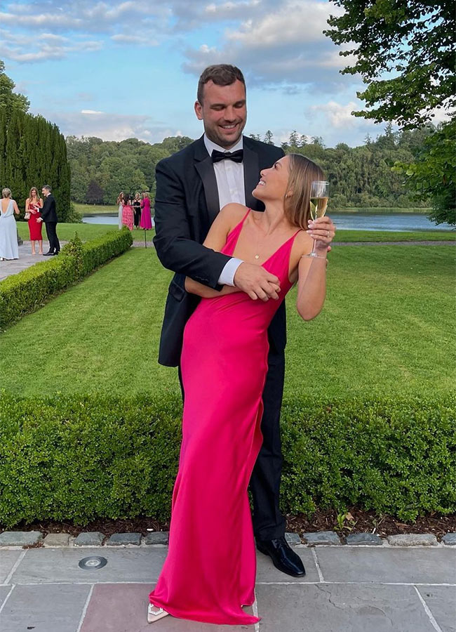 How they met: Irish rugby star Tadhg Beirne and wife Harriet