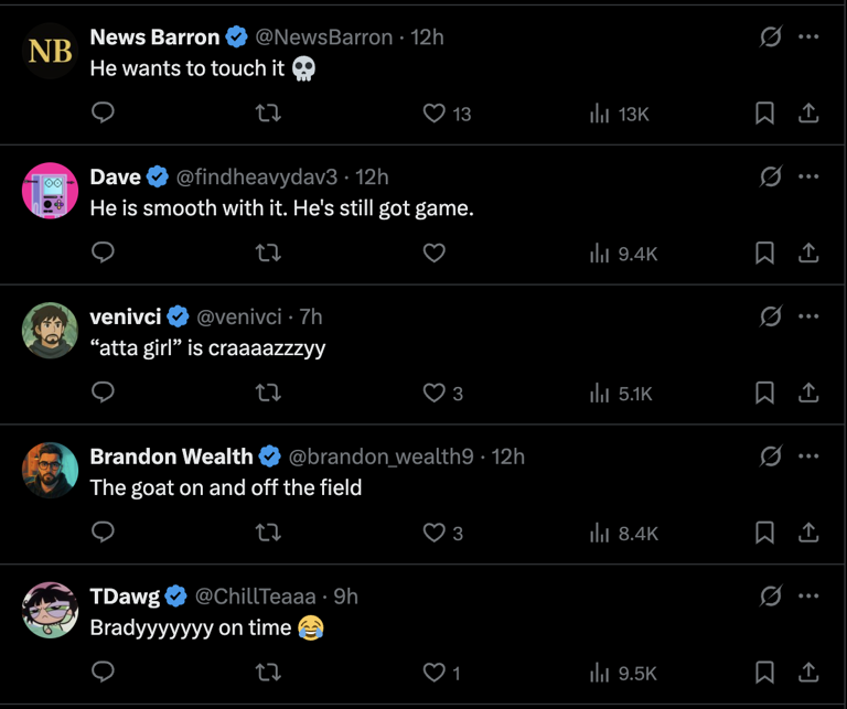 Tom Brady makes ESPN reporter blush after sweet hair compliment in ...