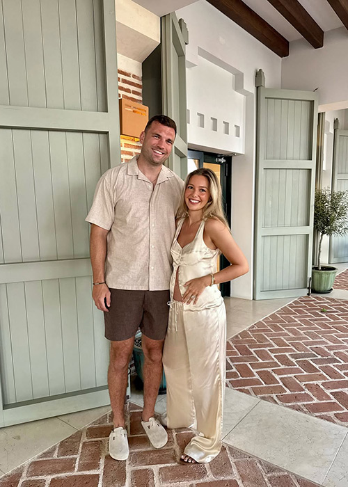 Tadhg and Harriet Beirne share happy baby news on wedding anniversary